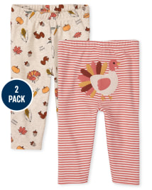 Unisex Baby Thanksgiving Knit Pants 2-Pack | The Children's Place CA ...