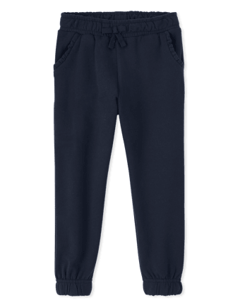 Girls Long Sleeve Zip Up Hoodie And Jogger Pants 3-Piece Outfit Set ...