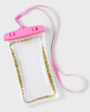 Teen Girls Waterproof Phone Case | The Children's Place - PINK PUNCH