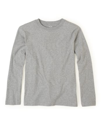 Boys Uniform Short Sleeve Basic Layering Tee