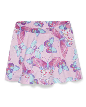 Baby And Toddler Girls Mix And Match Print Knit Skort | The Children's ...