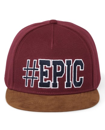 Boys Embroidered 'Hashtag Epic' Baseball Hat | The Children's Place