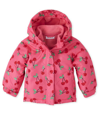 Toddler Girls Print 3 In 1 Jacket