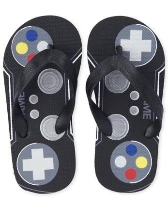 Boys Video Game Flip Flops | The Children's Place