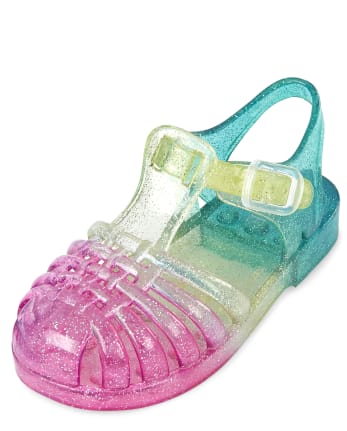 Toddler Girls Glitter Ombre Matching Jelly Sandals | The Children's Place
