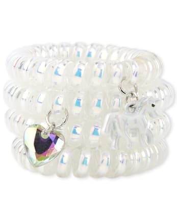 Girls Unicorn Coil Bracelet 3-Pack