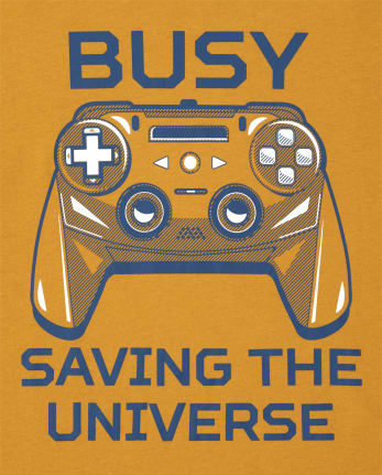 Boys Long Sleeve Busy Gaming Graphic Tee | The Children's Place ...