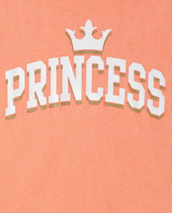 Girls Long Sleeve Princess Graphic Tee | The Children's Place CA - S/D ...