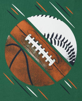 Boys Long Sleeve Sports Graphic Tee | The Children's Place - PARK BENCH ...