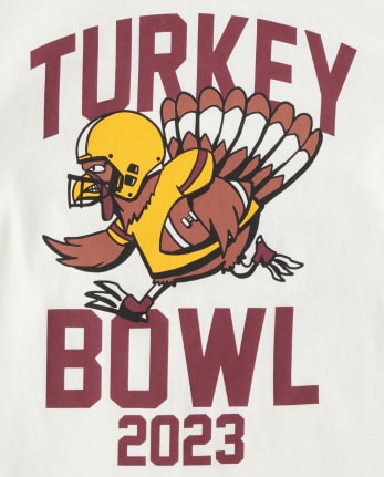 Unisex Baby And Toddler Matching Family Long Sleeve Turkey Bowl Graphic ...