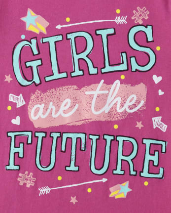 Girls Short Sleeve Future Graphic Tee | The Children's Place - FRESH ...