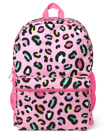 Girls Rainbow Leopard Backpack And Lunchbox 2-Piece Set | The Children ...