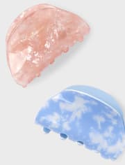 Teen Girls Claw Hair Clip 2-Pack | The Children's Place - MULTI CLR