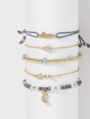 Teen Girls Leo Zodiac Bracelet 5-Pack | The Children's Place - LEO