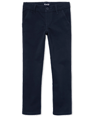 Girls Uniform Woven Skinny Chino Pants | The Children's Place