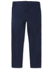 Girls Uniform Woven Skinny Chino Pants | The Children's Place