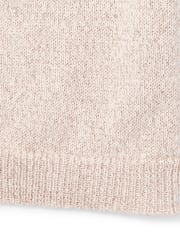 Girls Long Sleeve Metallic Cardigan