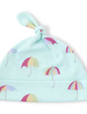 Baby Girls Rainbow Cloud Knotted Hat 3-Pack | The Children's Place