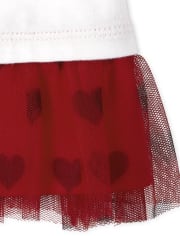 Baby And Toddler Girls TINY COLLECTIONS Long Sleeve Glitter Graphic ...