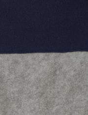 Boys Long Sleeve Colorblock Microfleece Half Zip Pullover