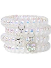 Girls Unicorn Coil Bracelet 4-Pack - MULTI | The Children's Place CA