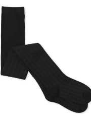 Girls Pointelle Tights | The Children's Place - BLACK