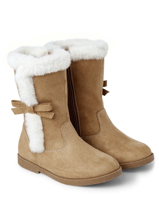 Girls Tall Boots - Little Llamas | Gymboree - TAN