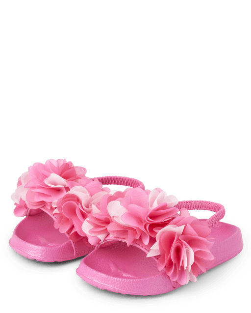 Girls Floral Slides - Splish-Splash - PINK | Gymboree