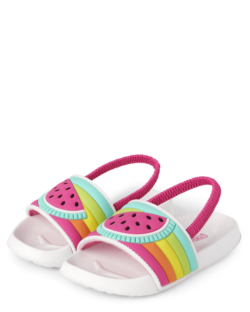 Girls Watermelon Slides - Splish-Splash | Gymboree - MULTI CLR