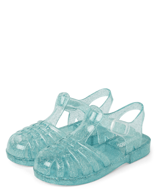 Girls Glitter Sandals - Splish-Splash - BLUE | Gymboree
