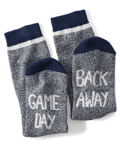 Mens Game Day Back Away Socks | The Children's Place - TIDAL