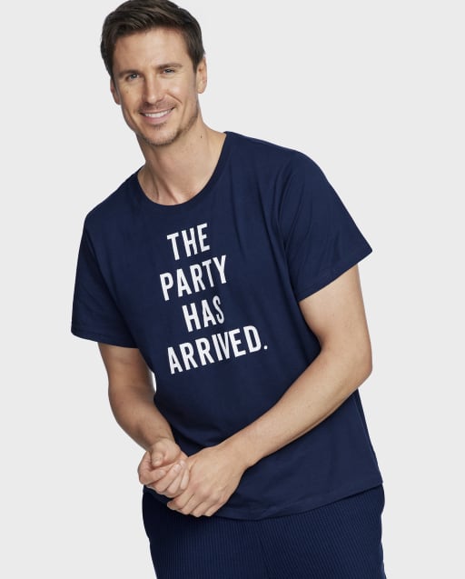 Mens Short Sleeve Graphic Sleep Tee | The Children's Place - TIDAL