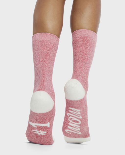 Womens Number 1 Mom Socks | The Children's Place - FLORA