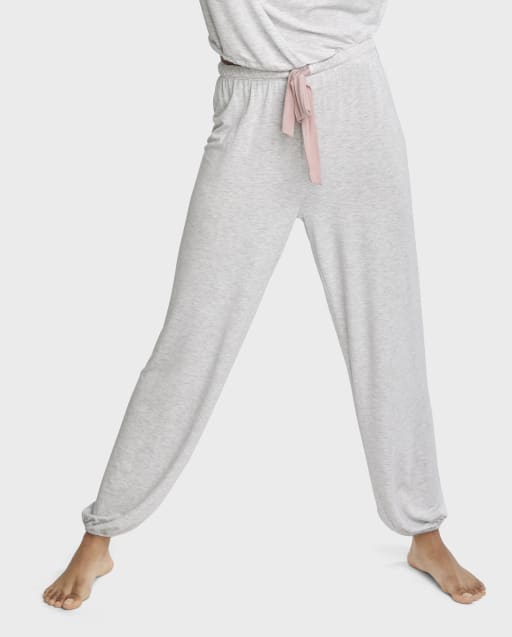 Womens Tie-Front Modal Pajama Pants | The Children's Place - H/T LUNAR