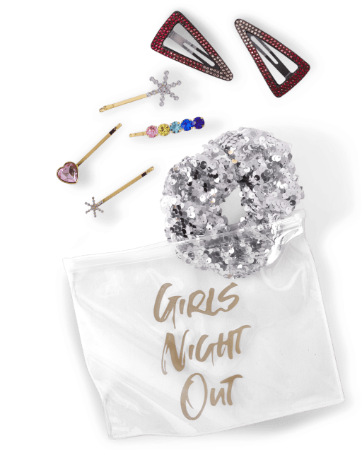 Teen Girls Night Out Hair Set | The Children's Place - MULTI CLR