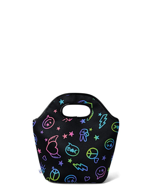 Tween Girls Icon Print Lunchbox - MULTI CLR | The Children's Place
