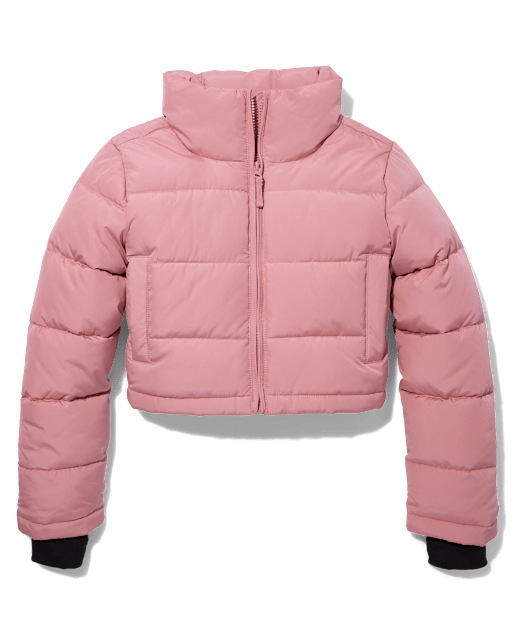 Tween Girls Long Sleeve Puffer Jacket - PINK | The Children's Place
