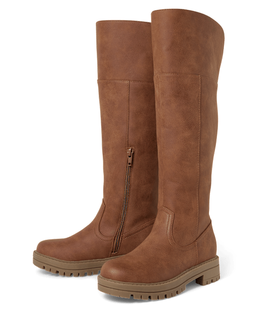Tween Girls Over The Knee Boots - CHESTNUT | The Children's Place
