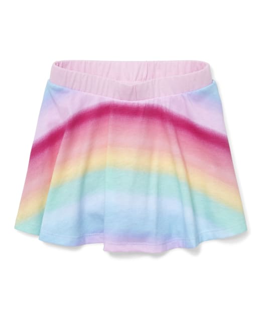 Baby And Toddler Girls Mix And Match Print Knit Skort | The Children's ...
