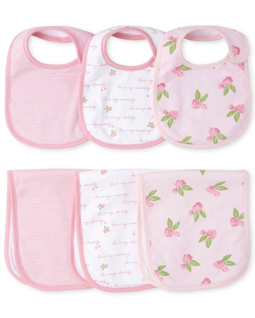Girl burp cloths store