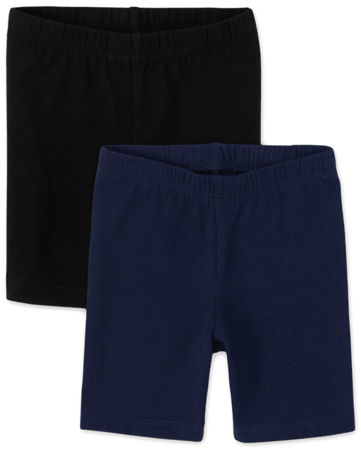 Toddler Girls Knit Bike Shorts 2-Pack | The Children's Place - MULTI CLR