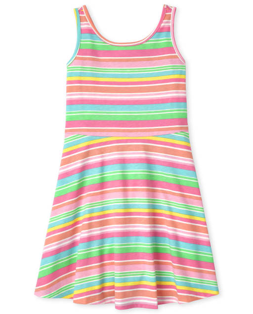 Girls Sleeveless Knit Tank Dress | The Children's Place