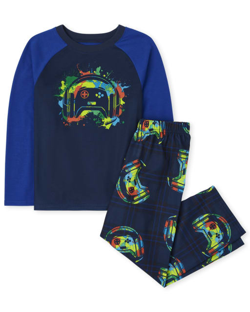 Boys Long Sleeve Video Game Pajamas | The Children's Place - TIDAL