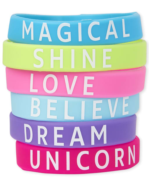 Girls Magical Bangle Bracelet 6-Pack | The Children's Place - MULTI CLR