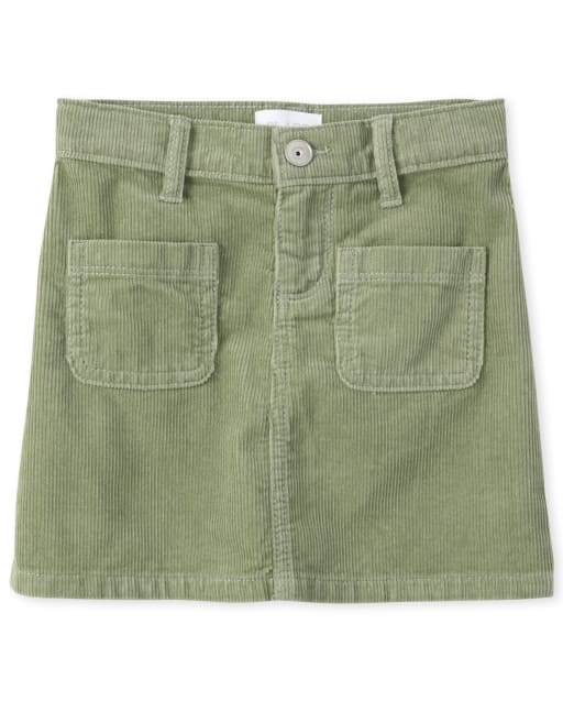 Girls Corduroy Skirt | The Children's Place - MISTY GLEN