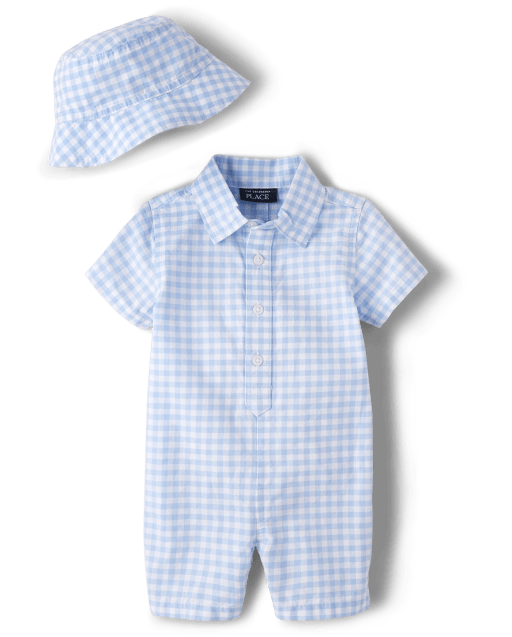 toddler gingham romper