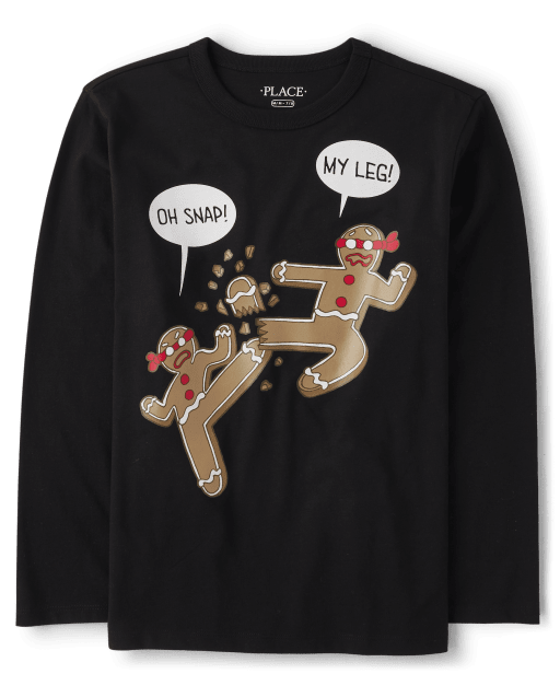Gingerbread Man Shirt Men