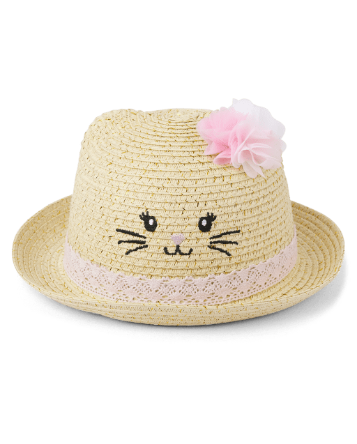 Baby Girls Cat Fedora - NATURAL | The Children's Place