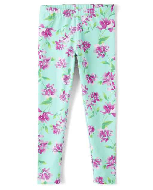 Girls Mix And Match Print Knit Leggings | The Children's Place CA ...