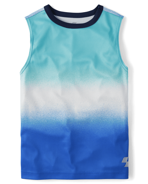 Boys Mix And Match Sleeveless Print Performance Muscle Tank Top | The ...